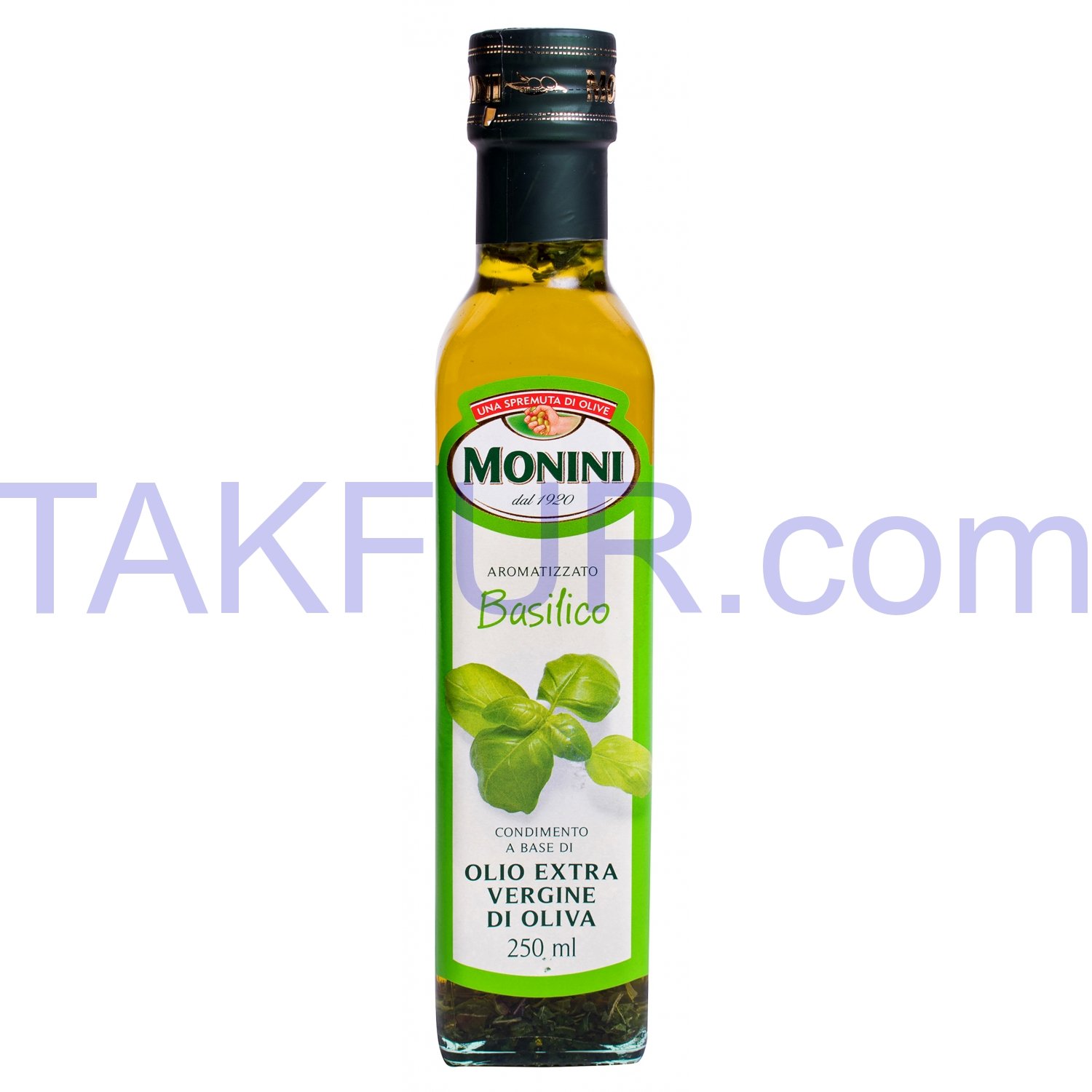 Масло Monini Basilico оливковое первого холодн отжима 250мл купить ...