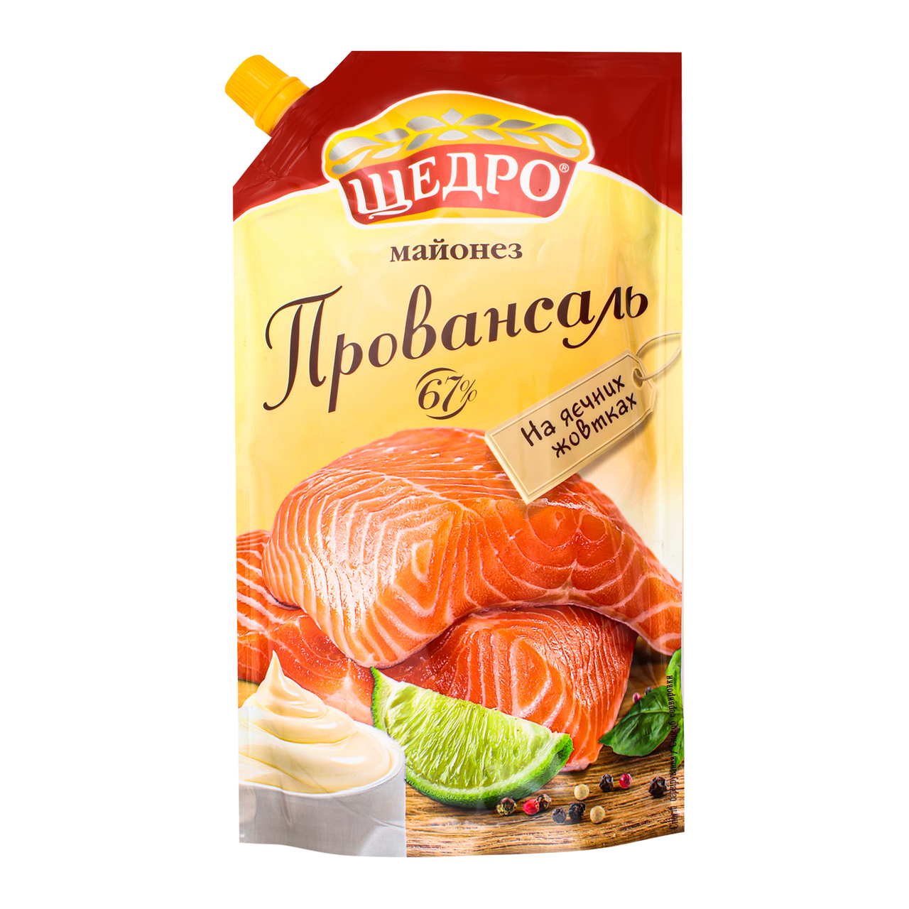 Майонез Щедро Провансаль 67% 550г купить онлайн с доставкой в офис или ...