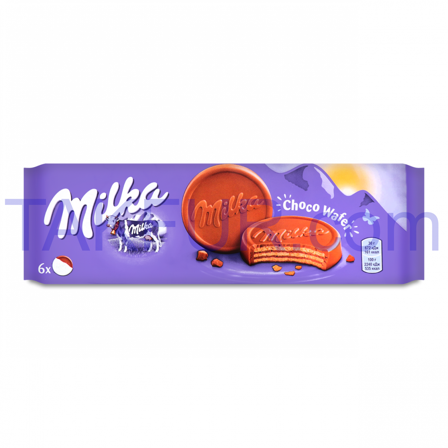 MILKA ВАФЛІ КАКАО МОЛ ШОК 180Г купить онлайн с доставкой в офис или на ...