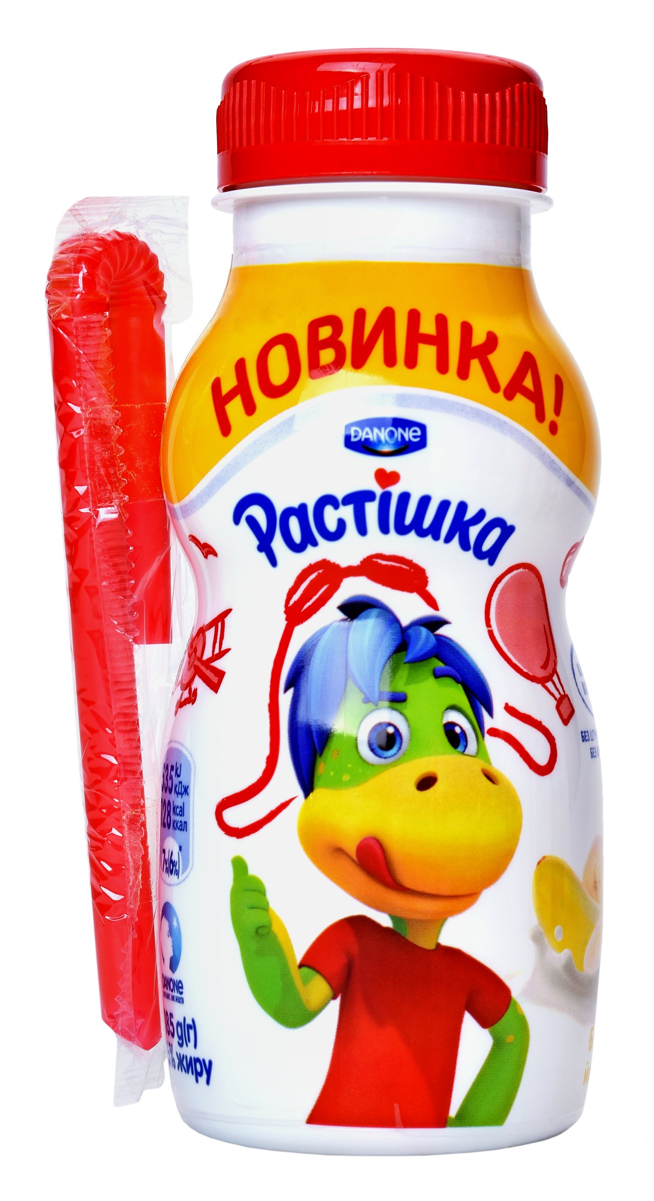Йогурт питьевой Danone Растішка Банан 1,5% 185г купить онлайн с ...