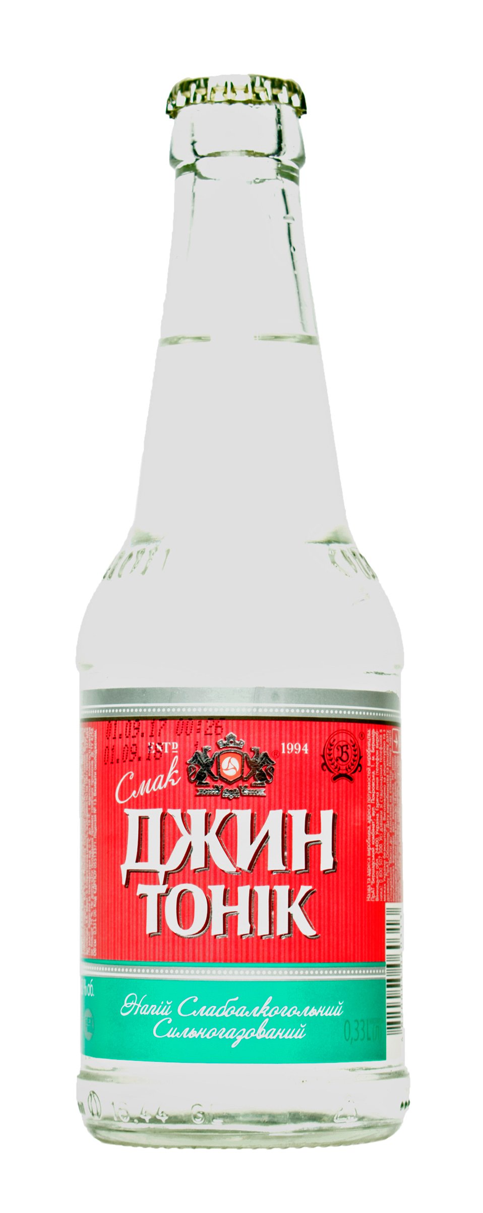 Напиток Оболонь Вкус Джин тоник слабоалк сильногаз 8% 0,33л купить ...