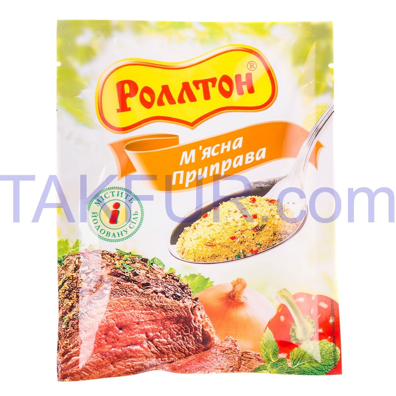 Приправа мясная Роллтон универсальная 80г купить онлайн с доставкой в ...