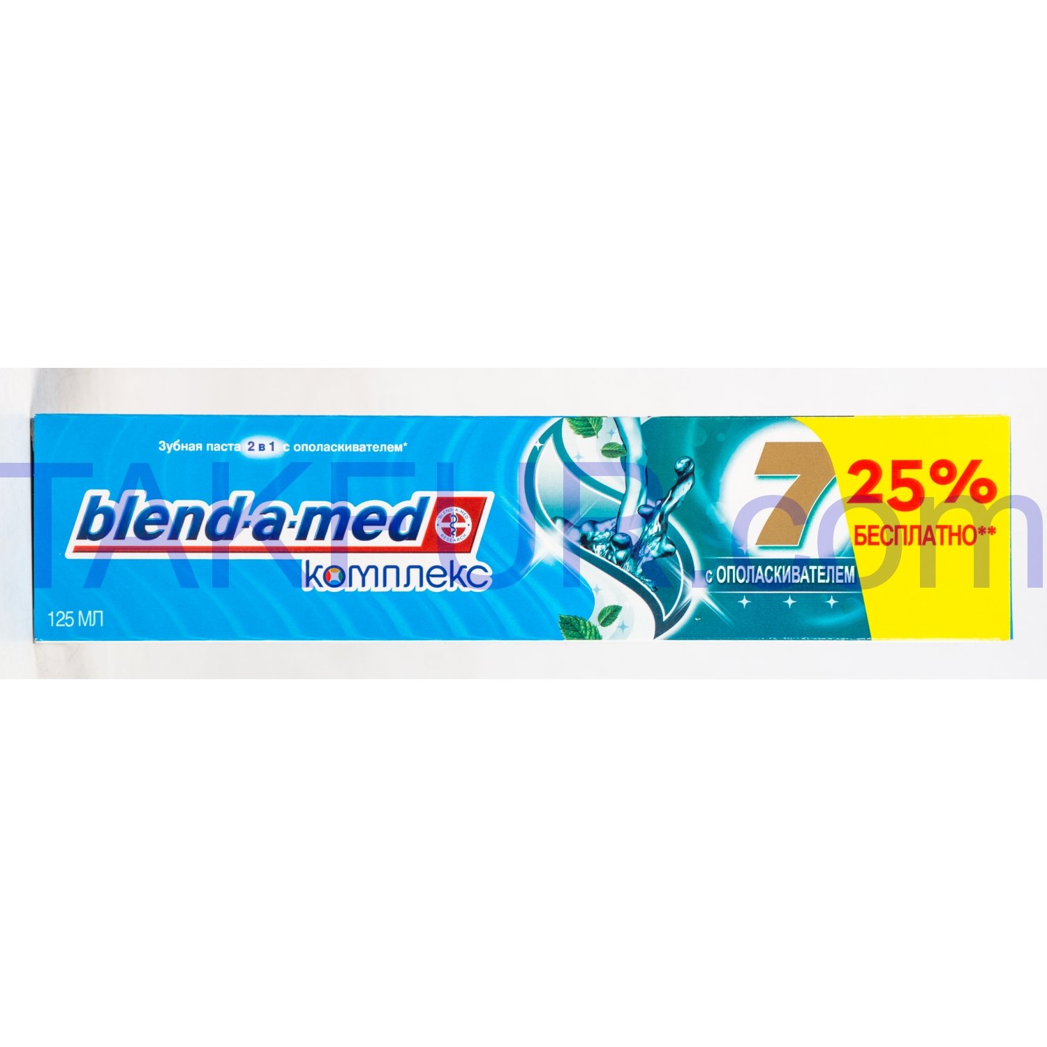 Зубная паста Blend-a-med 2в1 Комплекс 7 с ополаскиват 125мл купить ...