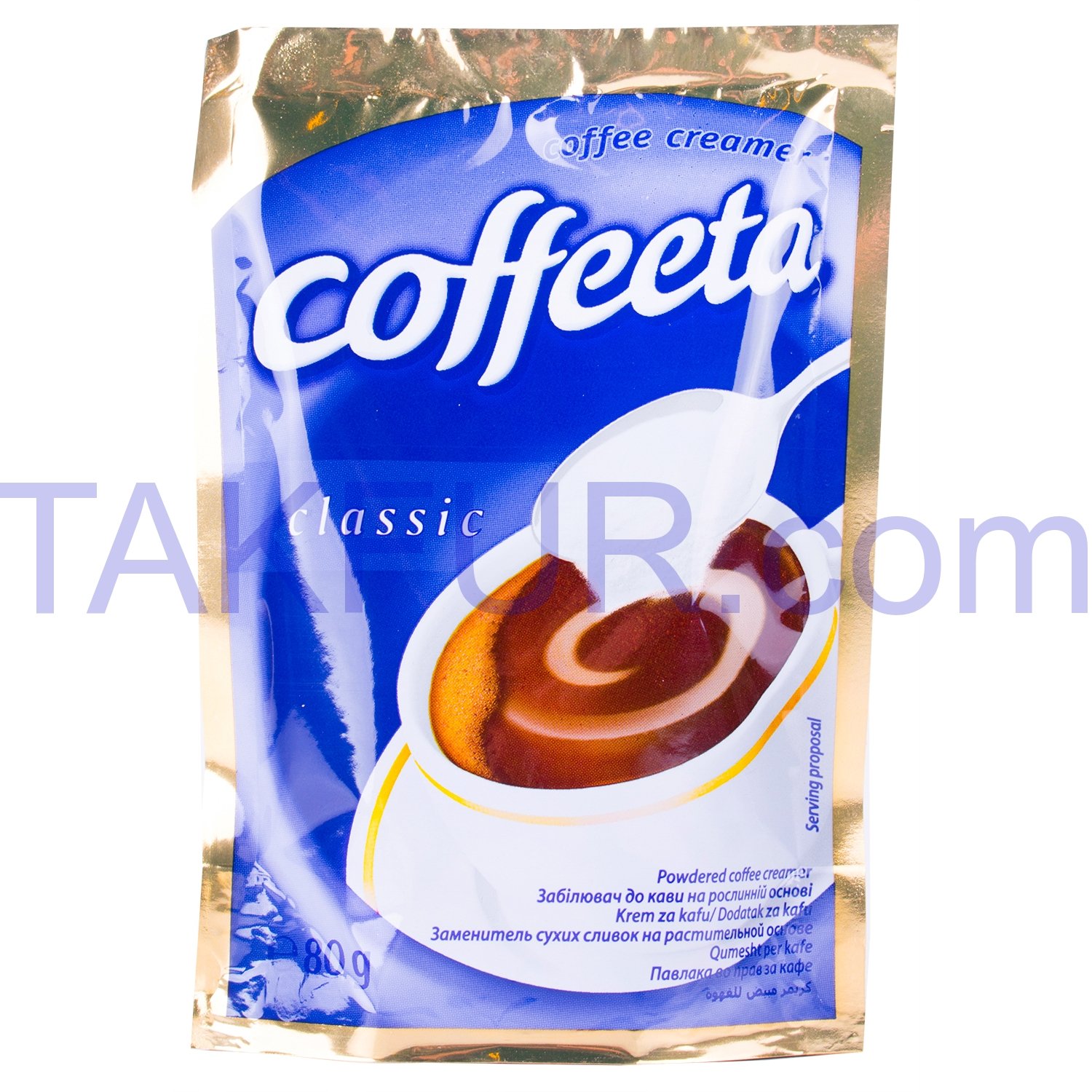 Заменитель сухих сливок Coffeeta на растительной основе 80г купить ...