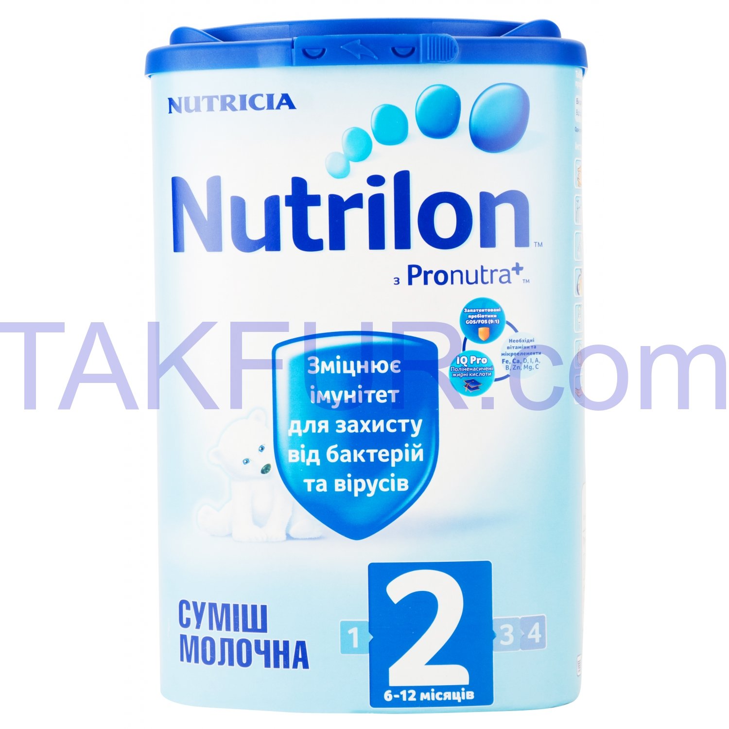 Смесь Nutrilon 2 мол д/дет 6-12 мес 800г купить онлайн с доставкой в ...