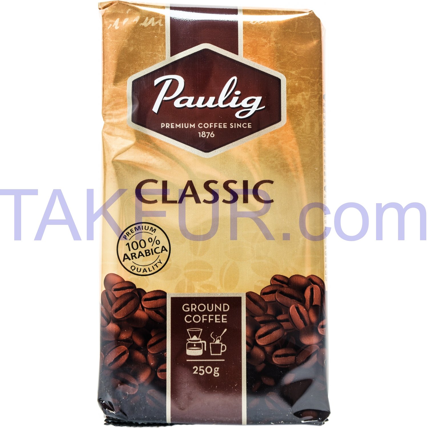 Кофе Paulig Classic молотый 250г купить онлайн с доставкой в офис или ...