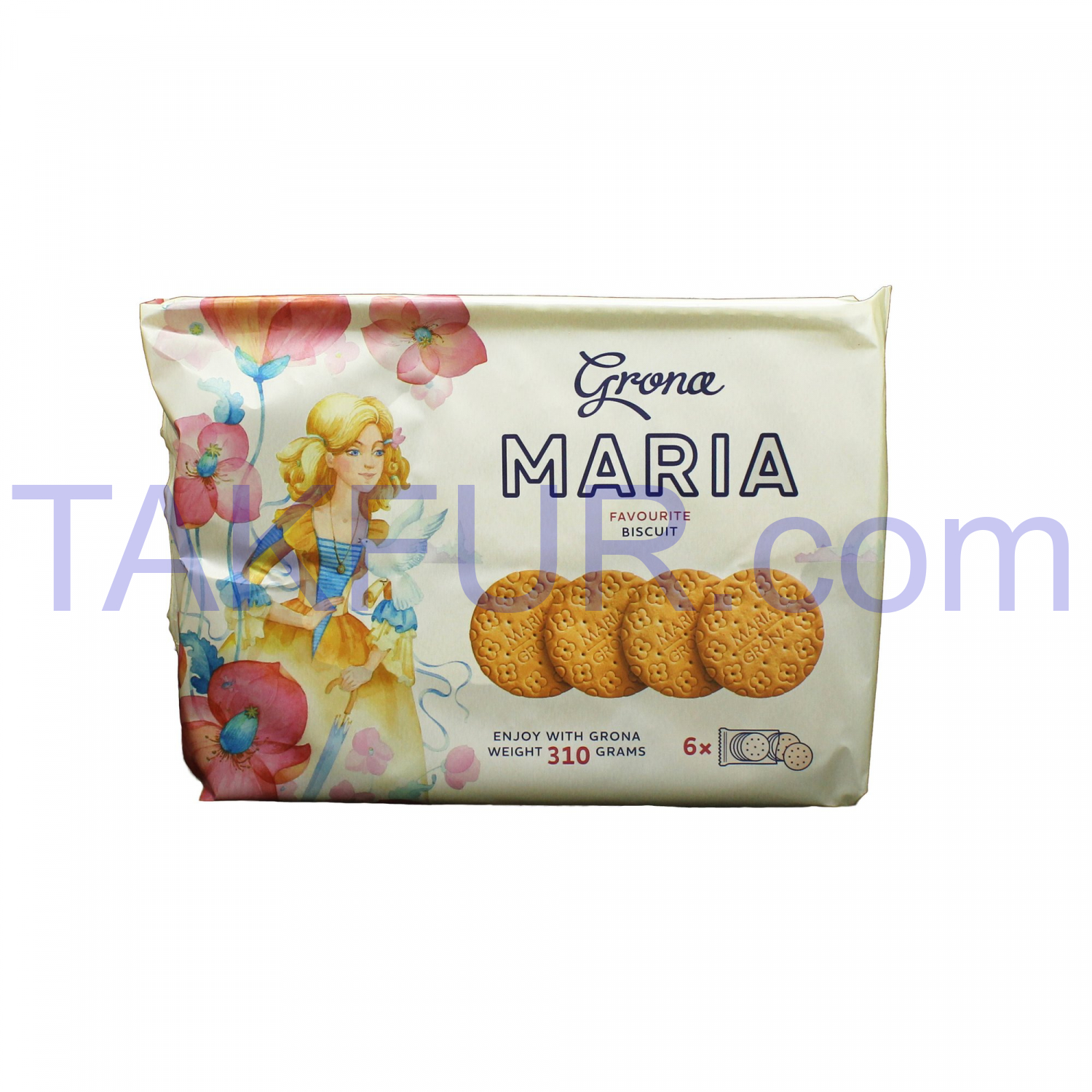 Печенье Grona Maria затяжное 310г купить онлайн с доставкой в офис или ...