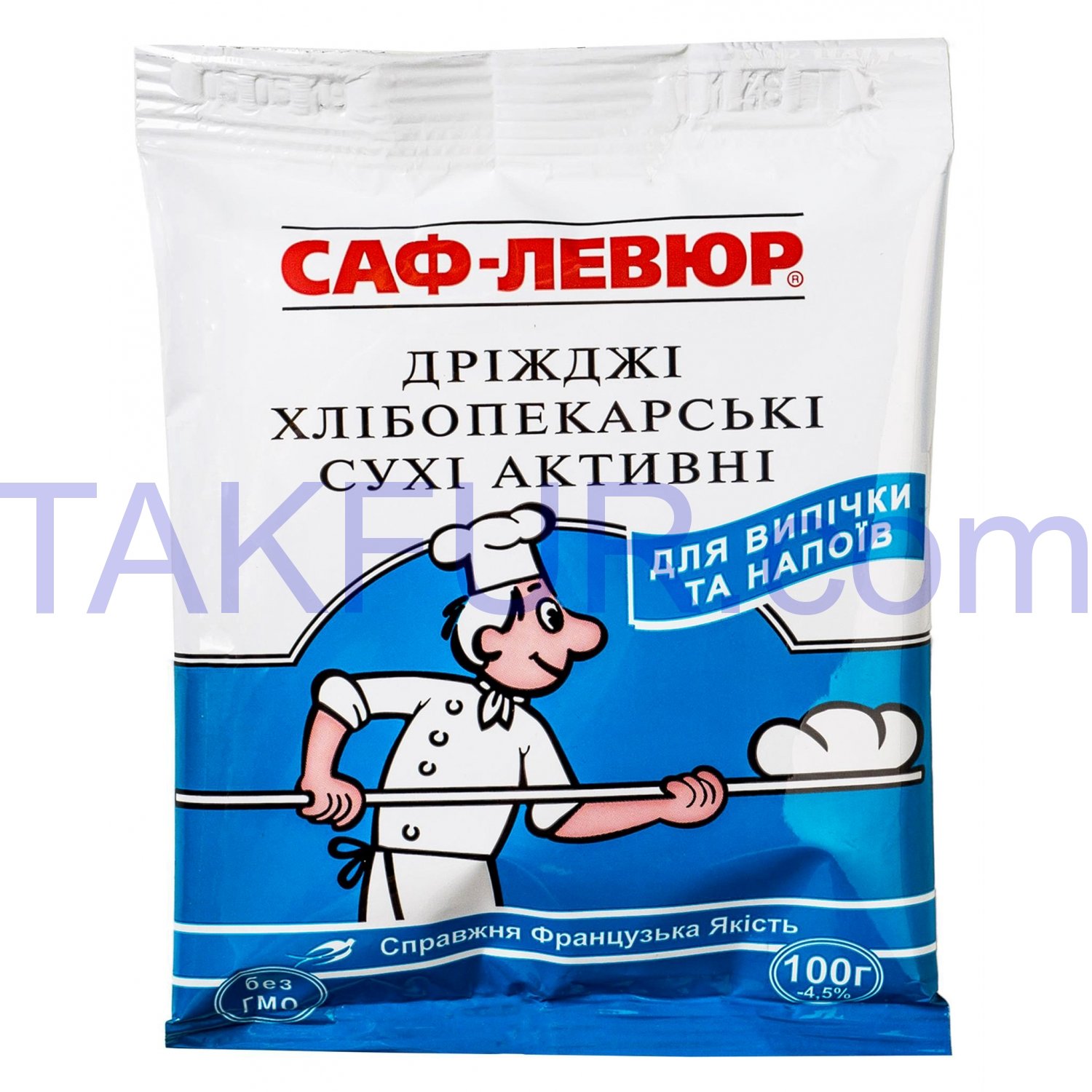 Дрожжи Саф-Левюр хлебопекарскиие сухие активные 100г купить онлайн с ...