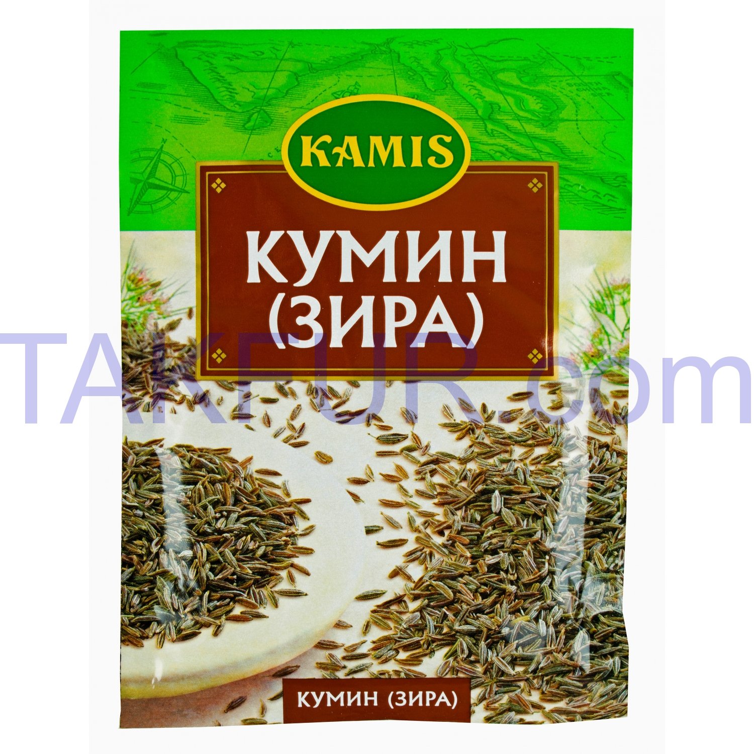 Кумин Kamis Зира 15г купить онлайн с доставкой в офис или на дом, цены ...