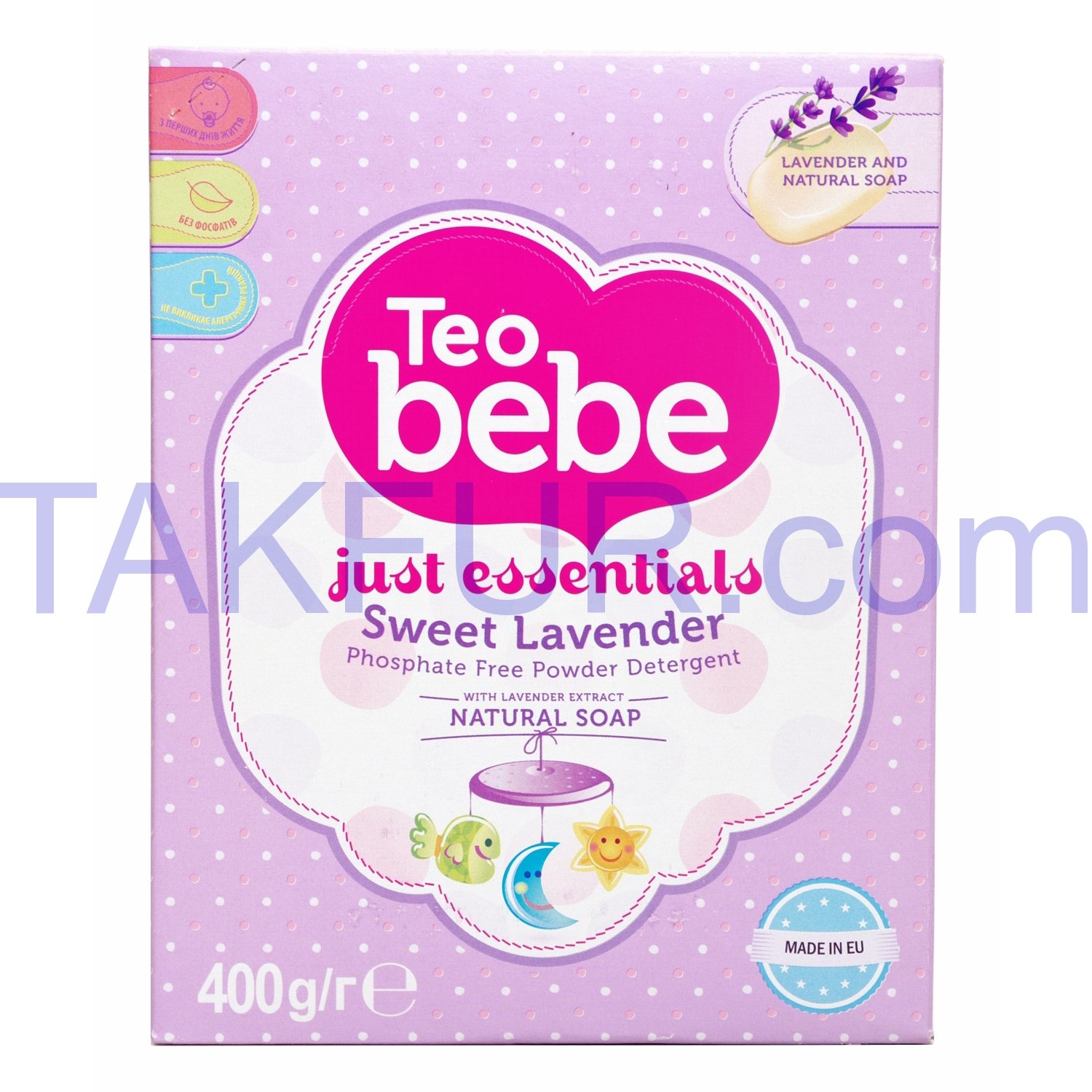 Порошок для стирки Teo Bebe для детских вещей 400г купить онлайн с ...