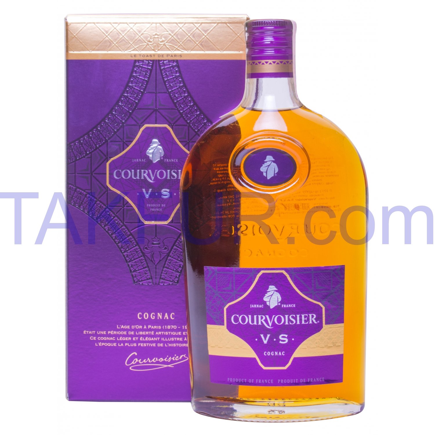 Коньяк Courvoisier V.S 40% 0,5л купить онлайн с доставкой в офис или на ...
