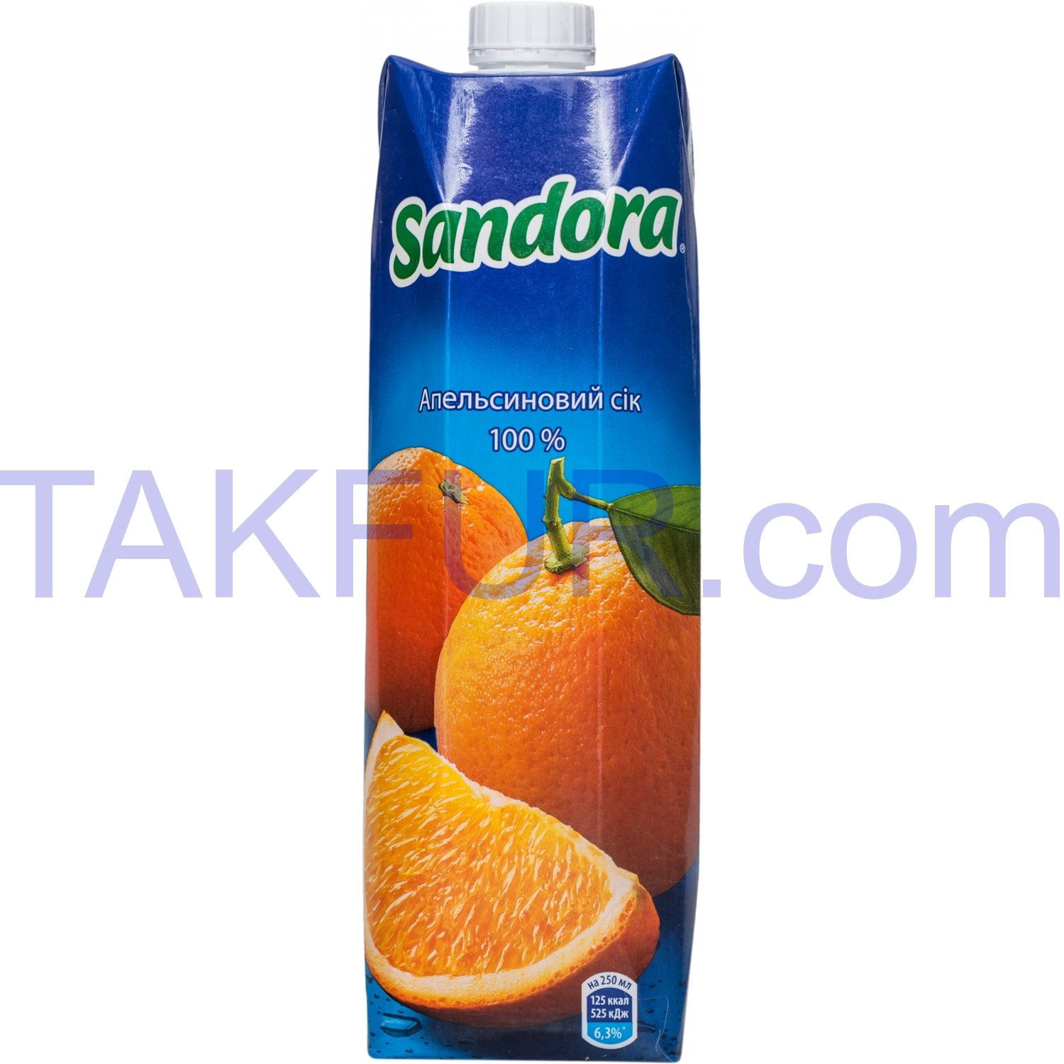 Сок Sandora Апельсиновый 0,95л тетра купить онлайн с доставкой в офис ...
