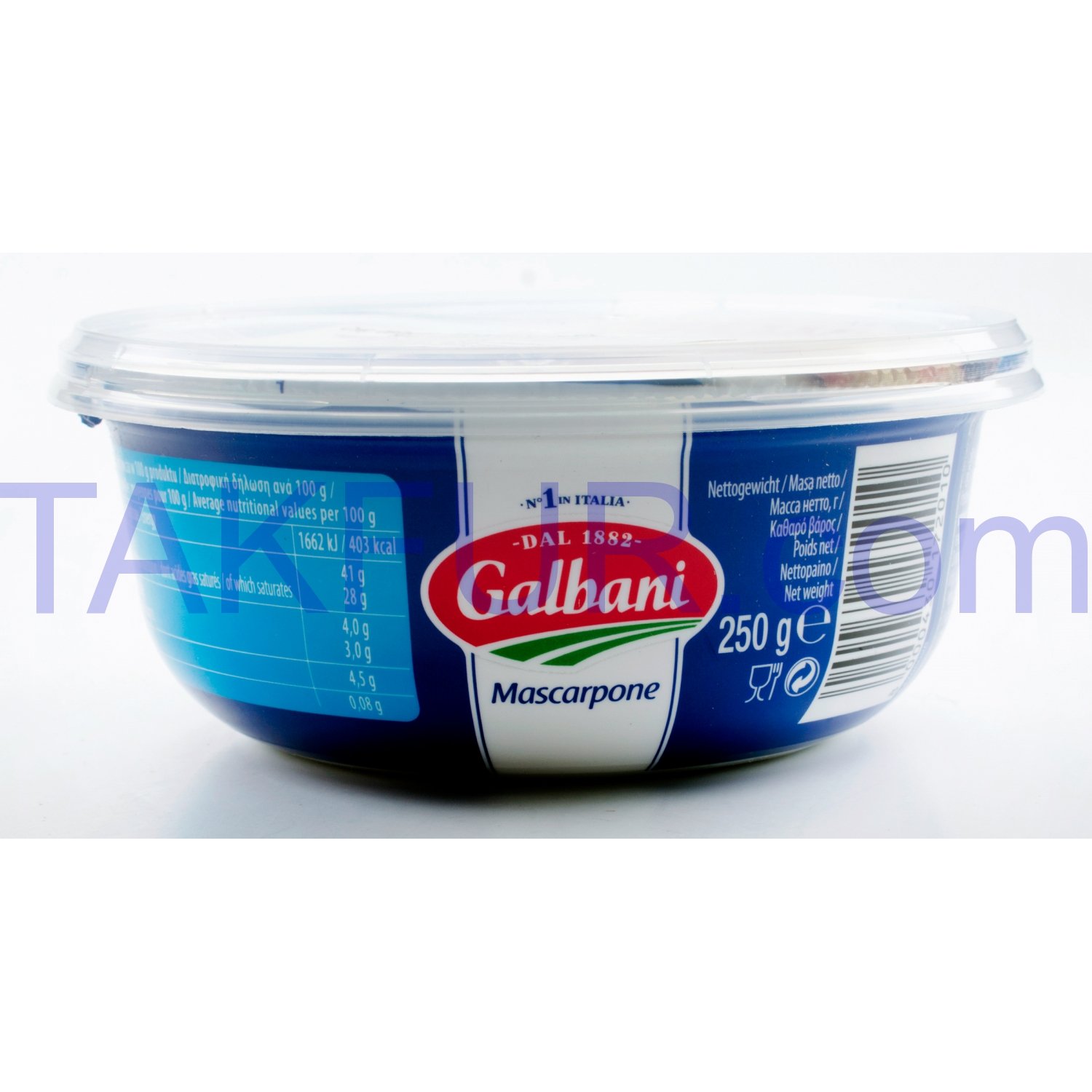 Сыр Galbani Mascarpone 80% 250г купить онлайн с доставкой в офис или на ...