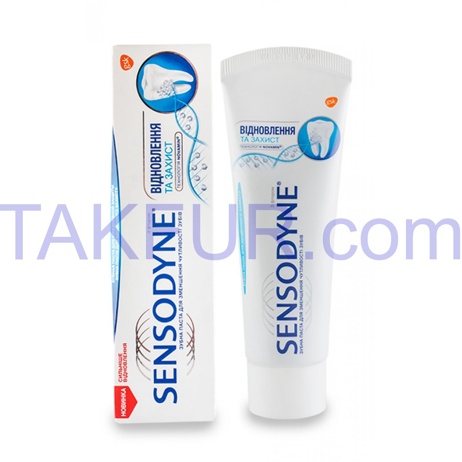 Зубная паста Sensodyne Восстановление и защита 75мл купить онлайн с ...